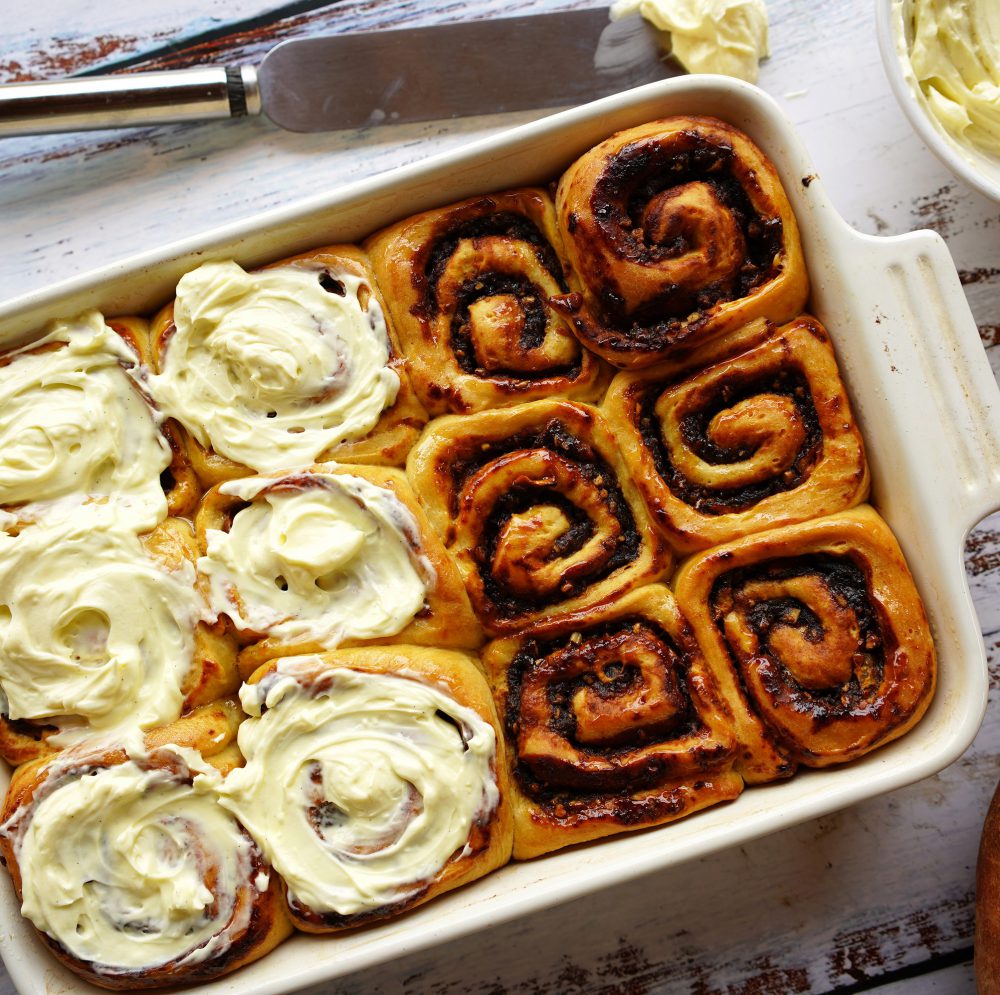 Australian Sweet Potatoes | Sweet potato cinnamon scrolls with cream ...